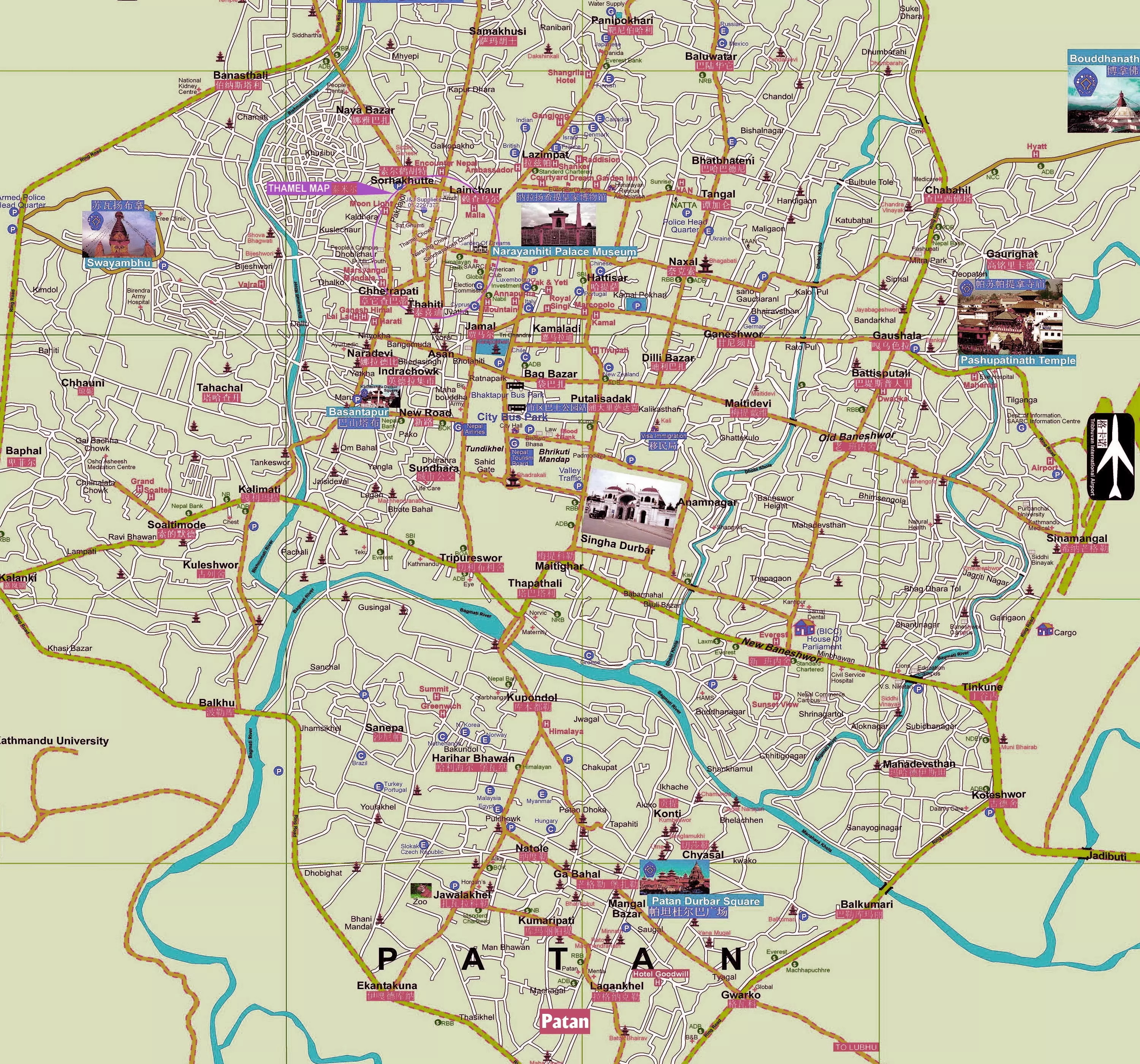 Kathmandu Map